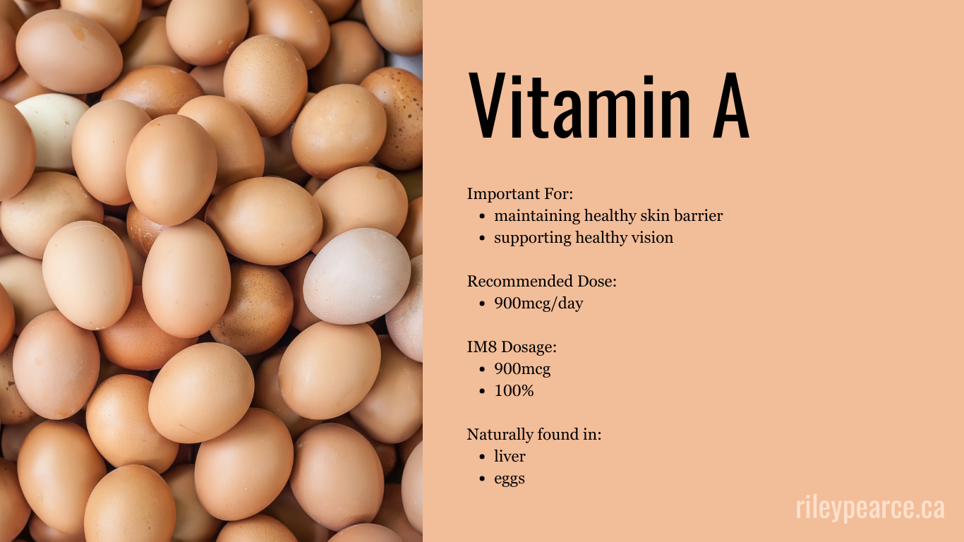 IM8 Ingredients Deep Dive – Part 1: Vitamins – Riley Pearce