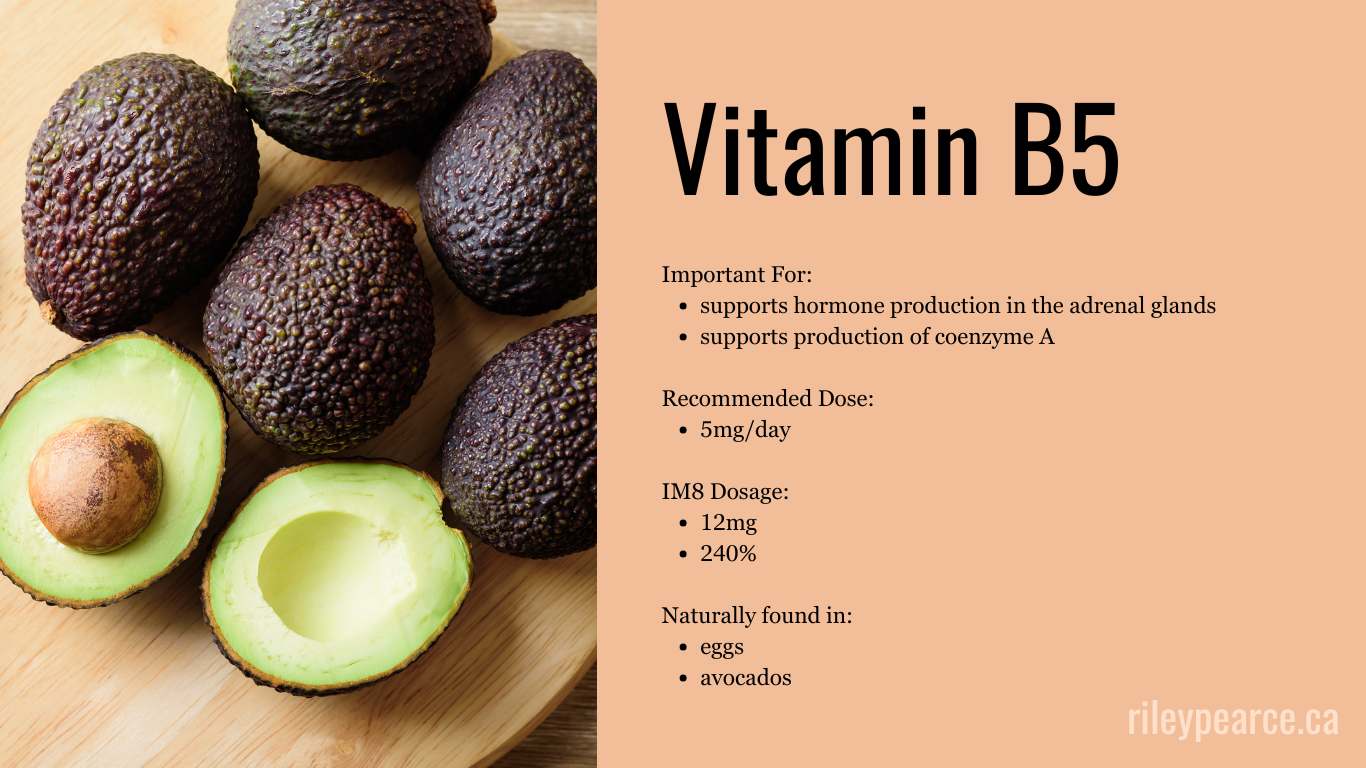 IM8 Ingredients Deep Dive – Part 1: Vitamins – Riley Pearce