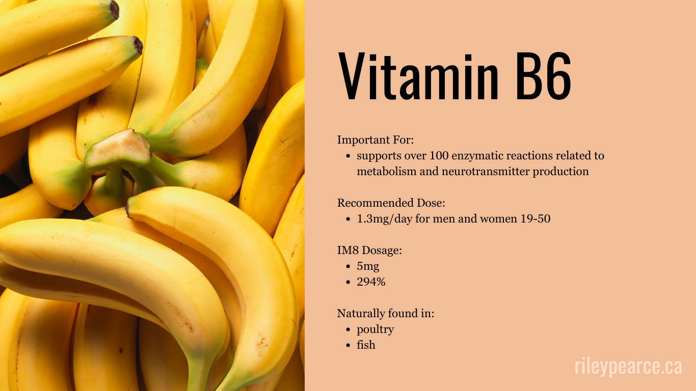 IM8 Ingredients Deep Dive – Part 1: Vitamins – Riley Pearce