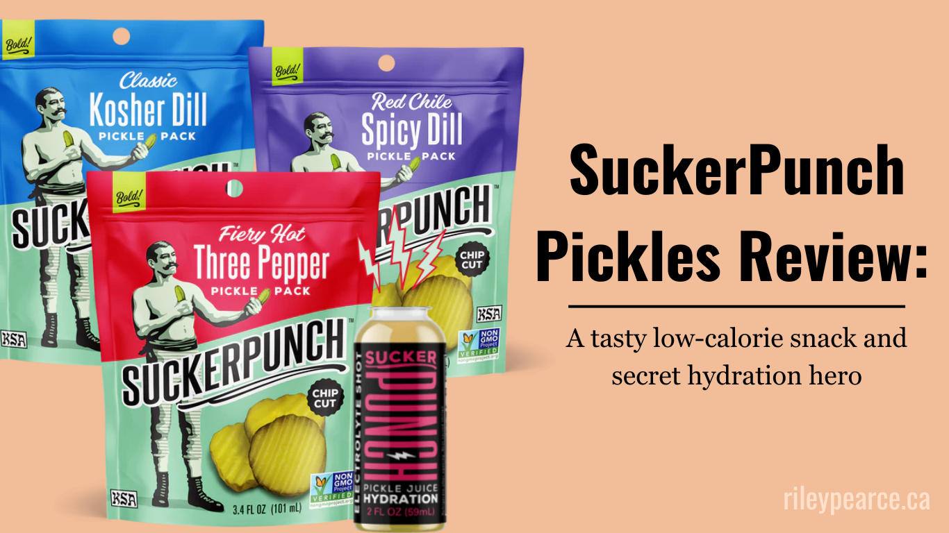 SuckerPunch Pickles Review: A tasty low calorie snack and secret ...